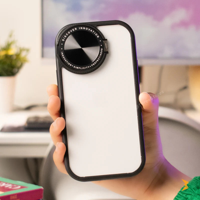 iPhone Acrylic Transparent Mirror Case – Zig Zag